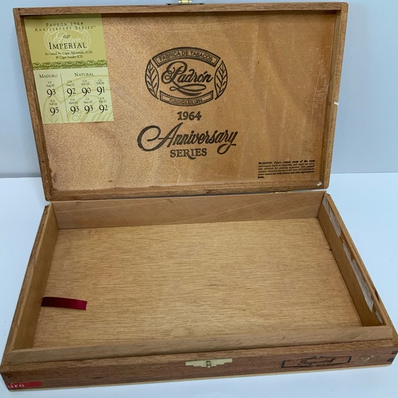 padron | Accents | Padron Cigar Box Wooden | Poshmark